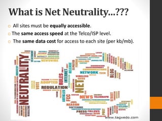 Net neutrality by Mitesh Kumar | PPTX | Internet Service Providers ...