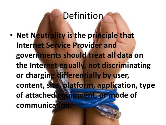 Net neutrality & it’s legal issues