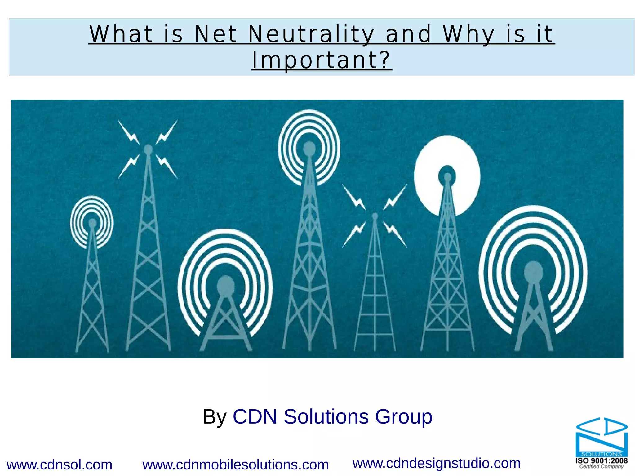 What is Net Neutrality and Why It is Important? Watch Pros and Cons | ODP