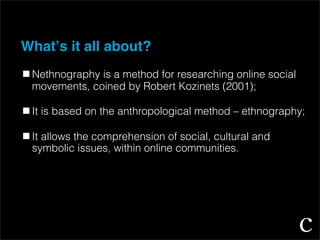 About Netnography | PDF