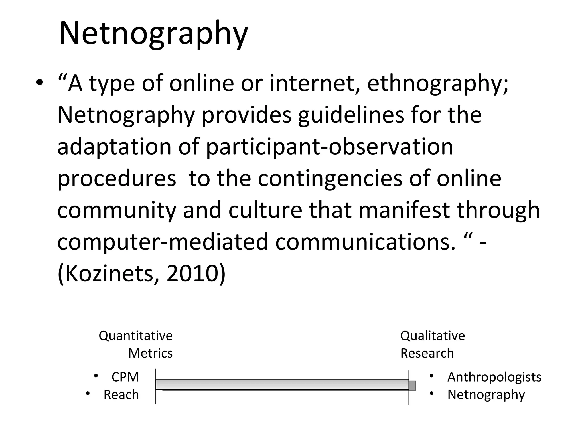 Netnography - Theory & How-To's | PPT
