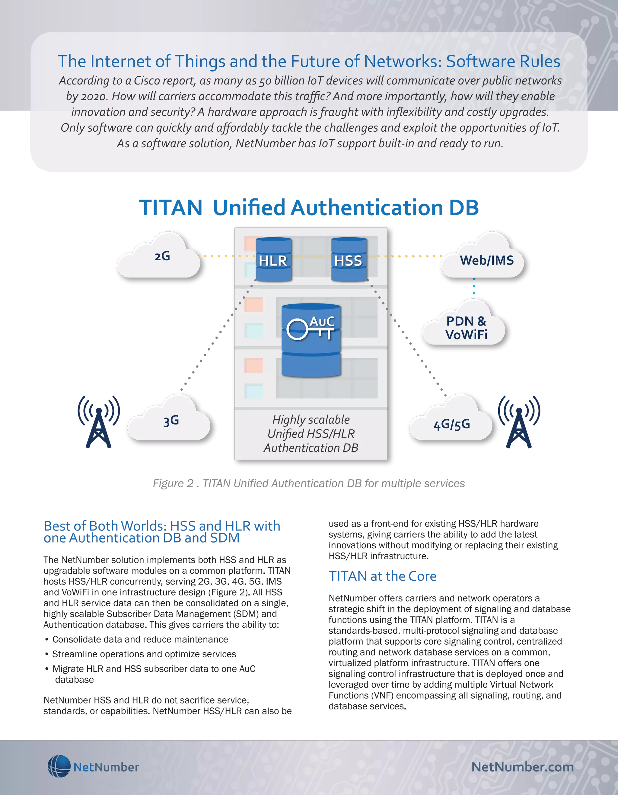 NetNumber HSS/HLR for Public Safety Networks | PDF