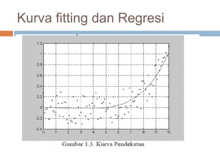 metode numerik kurva fitting dan regresi | PPTX