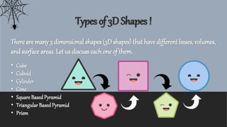 Net of 3D shapes | PPTX