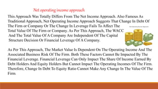 Net operating approach in financial management | PPTX
