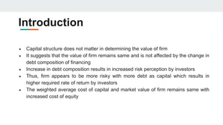Net operating income approach | PPTX | Business Accounting & Finance ...