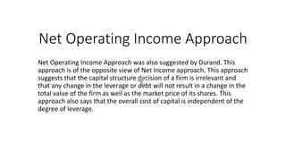 Net operating income approach | PPT