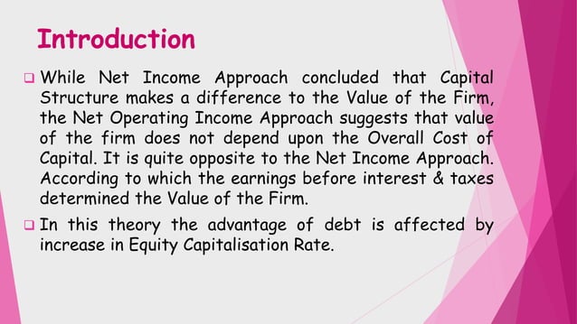 Net operating income approach | PPTX | Stocks and Bonds | Personal ...