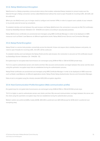 Netop Remote Control Security Overview | PDF