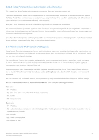 Netop Remote Control Security Overview | PDF