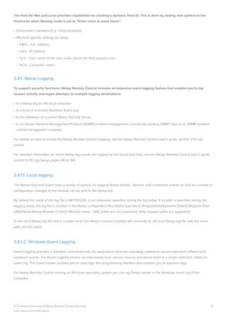 Netop Remote Control Security Overview | PDF