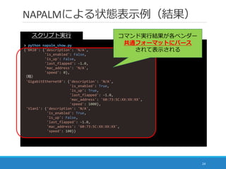 ネットワーク自動化ツール紹介（Ansible・NAPALM編） | PDF