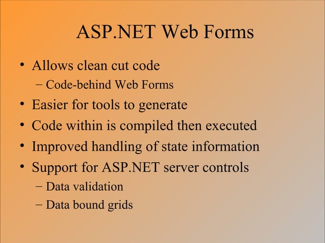 DOT Net overview | PPT
