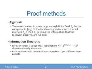 A short introduction to Network coding | PPT