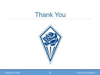 A short introduction to Network coding | PPT