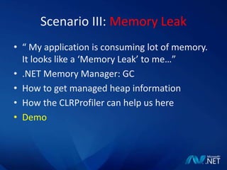.Net Performance by Bijoy Singhal | PPTX | Programming Languages | Computing
