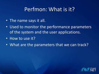 .Net Performance by Bijoy Singhal | PPTX | Programming Languages ...