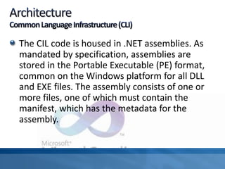 .Net platform an understanding | PPT