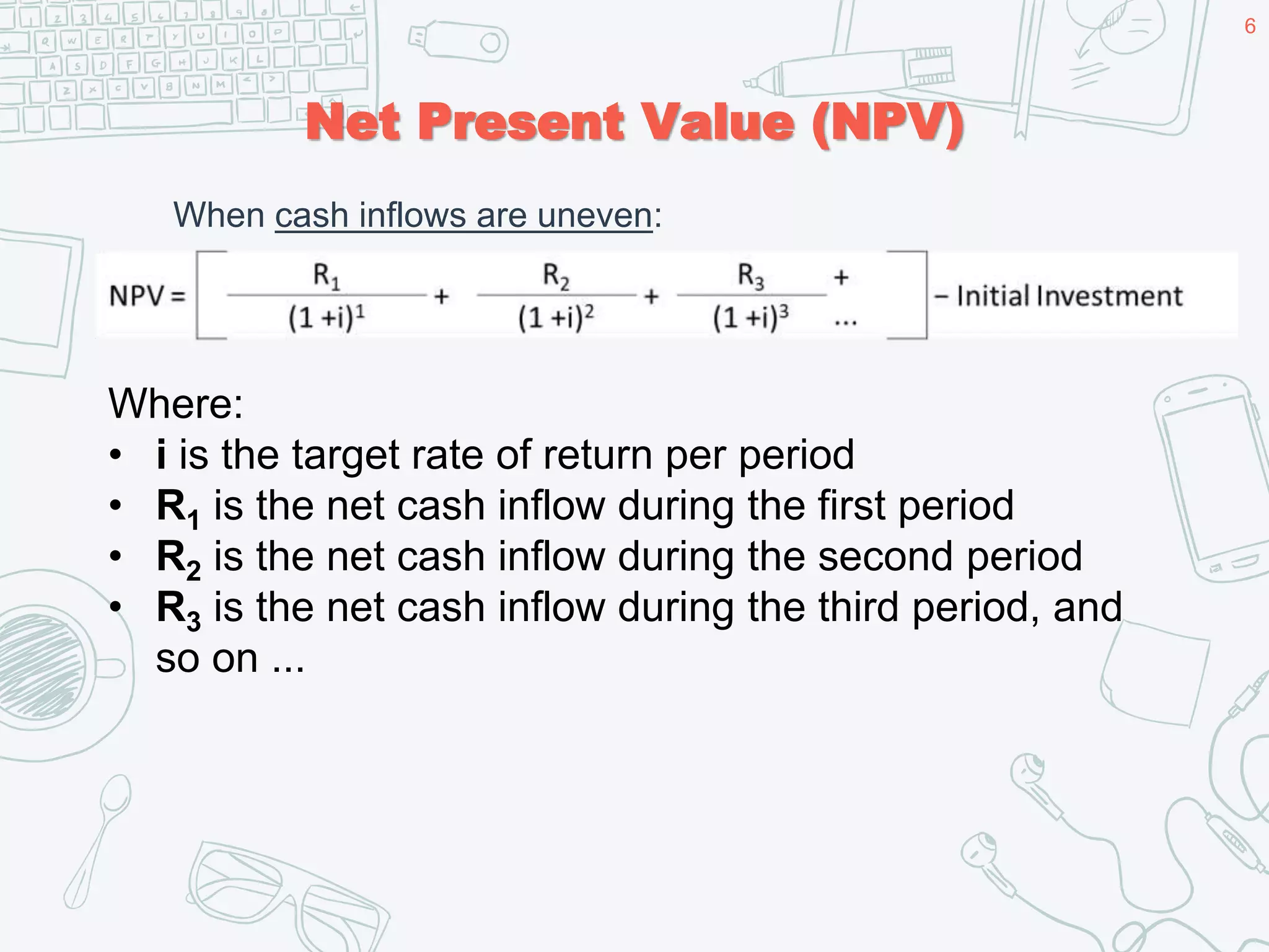 Net present value | PPTX