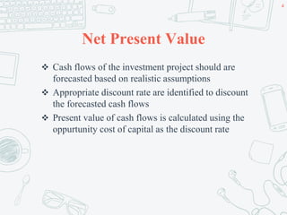 Net present value | PPT