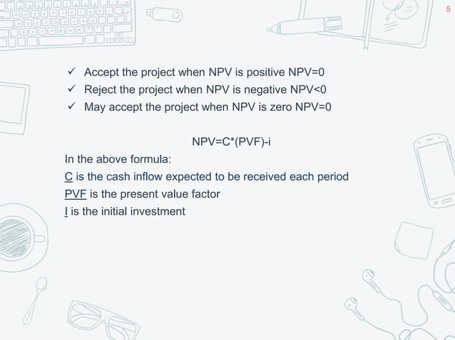 Net present value | PPT