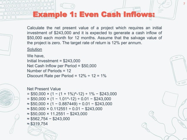 Net present value | PPT
