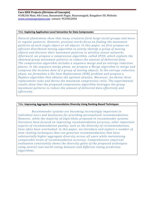 .Net projects 2011 by core ieeeprojects.com | DOCX | Internet of Things | Internet