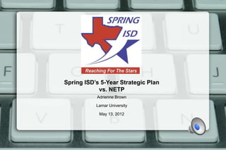 NETP vs SpringISD | PPTX