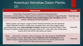 Netralitas asn kepala desa | PPT