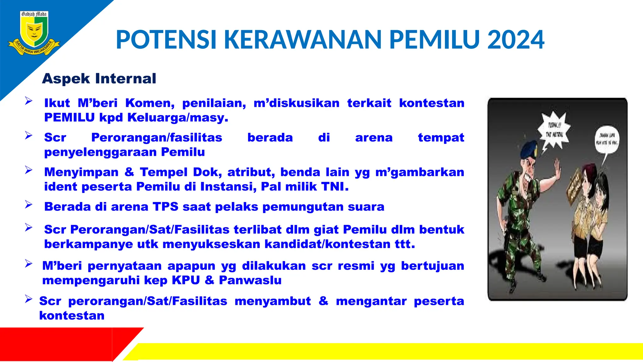 slide indonesian politics NETRALITAS TNI.pptx
