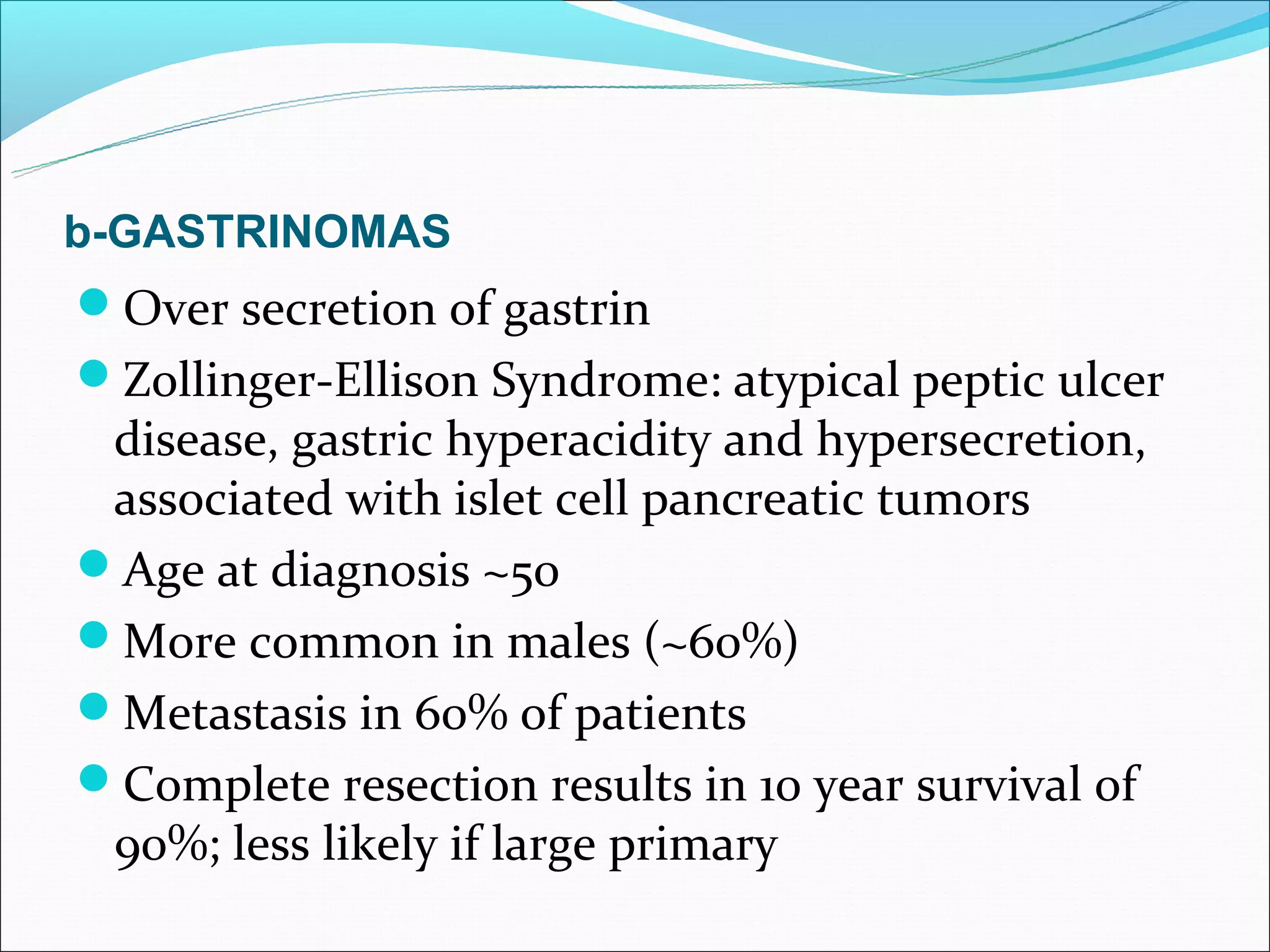 GASTROENTEROPANCREATIC NEUROENDOCRINE TUMORS | PPT