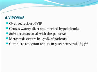 GASTROENTEROPANCREATIC NEUROENDOCRINE TUMORS | PPT