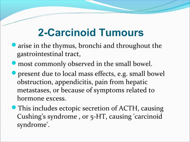 GASTROENTEROPANCREATIC NEUROENDOCRINE TUMORS | PPT