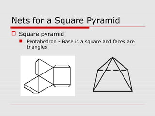 Square Pyramid Net Cut Out