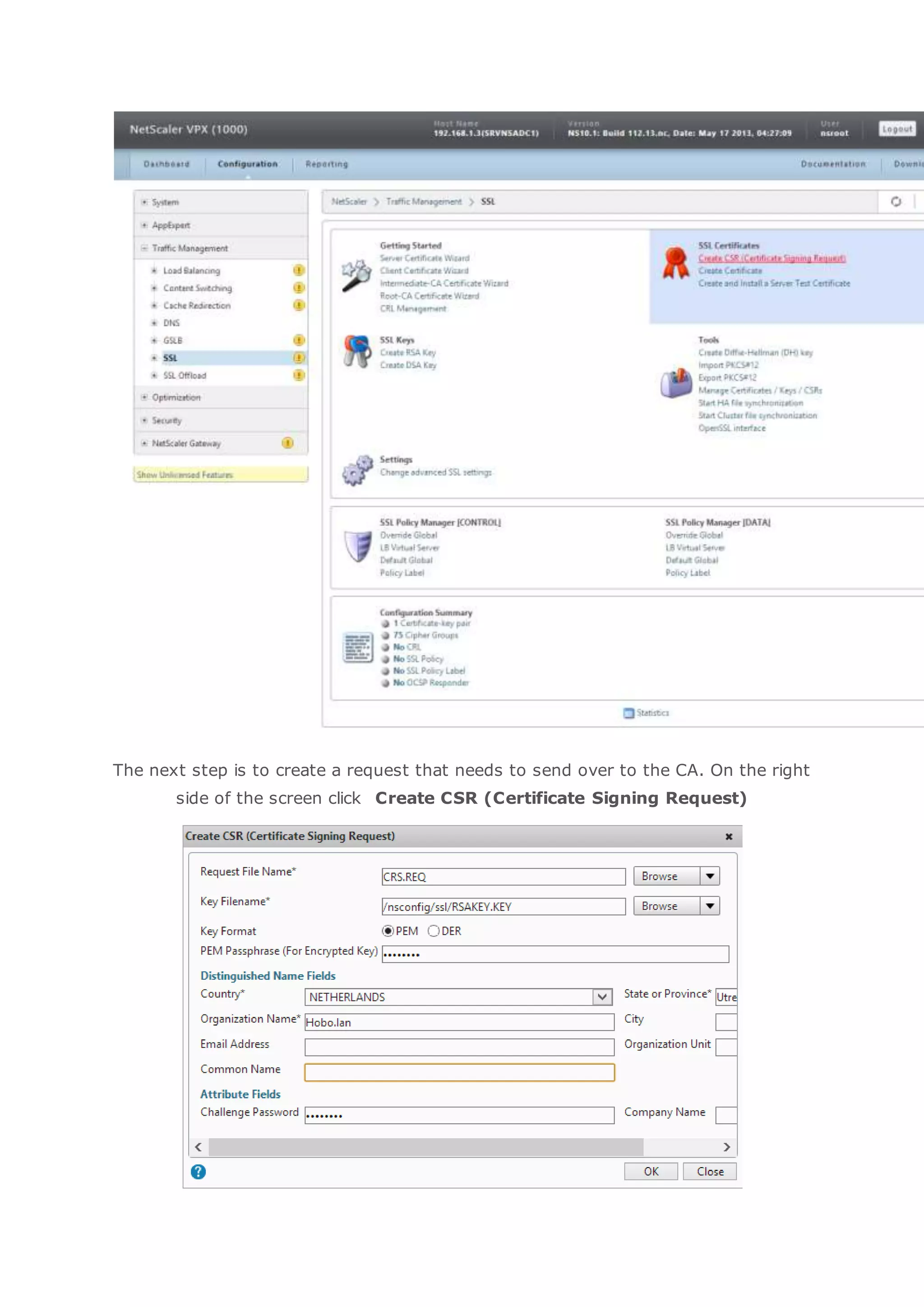 Net scaler installation and configuration | DOCX | Computer Networking | Computing
