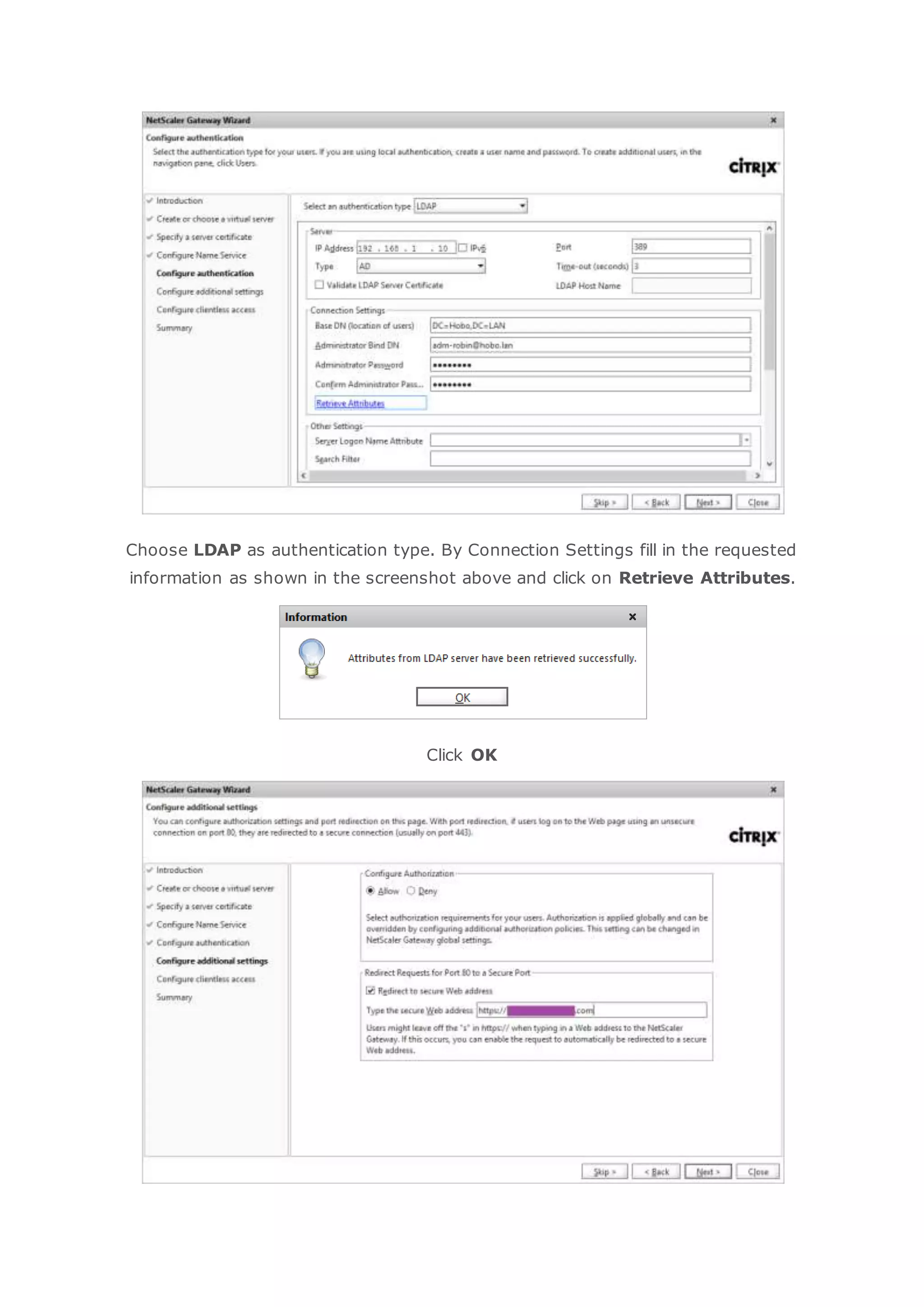 Net scaler installation and configuration | DOCX | Computer Networking | Computing