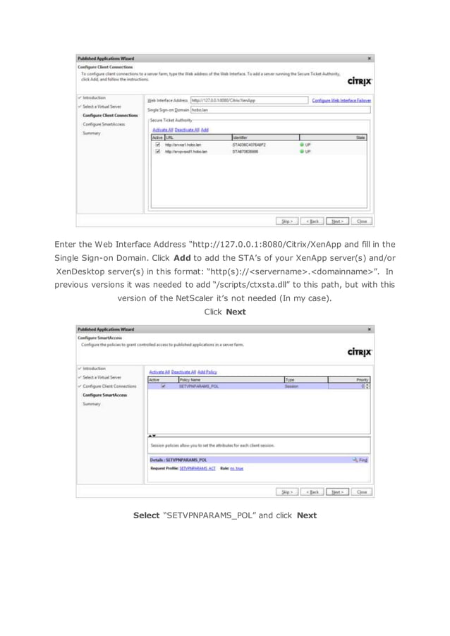 Net scaler installation and configuration | DOCX | Computer Networking | Computing