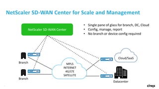 Software Defined WAN – SD-WAN | PDF