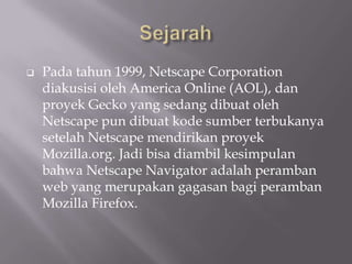 Netscape navigator | PPTX
