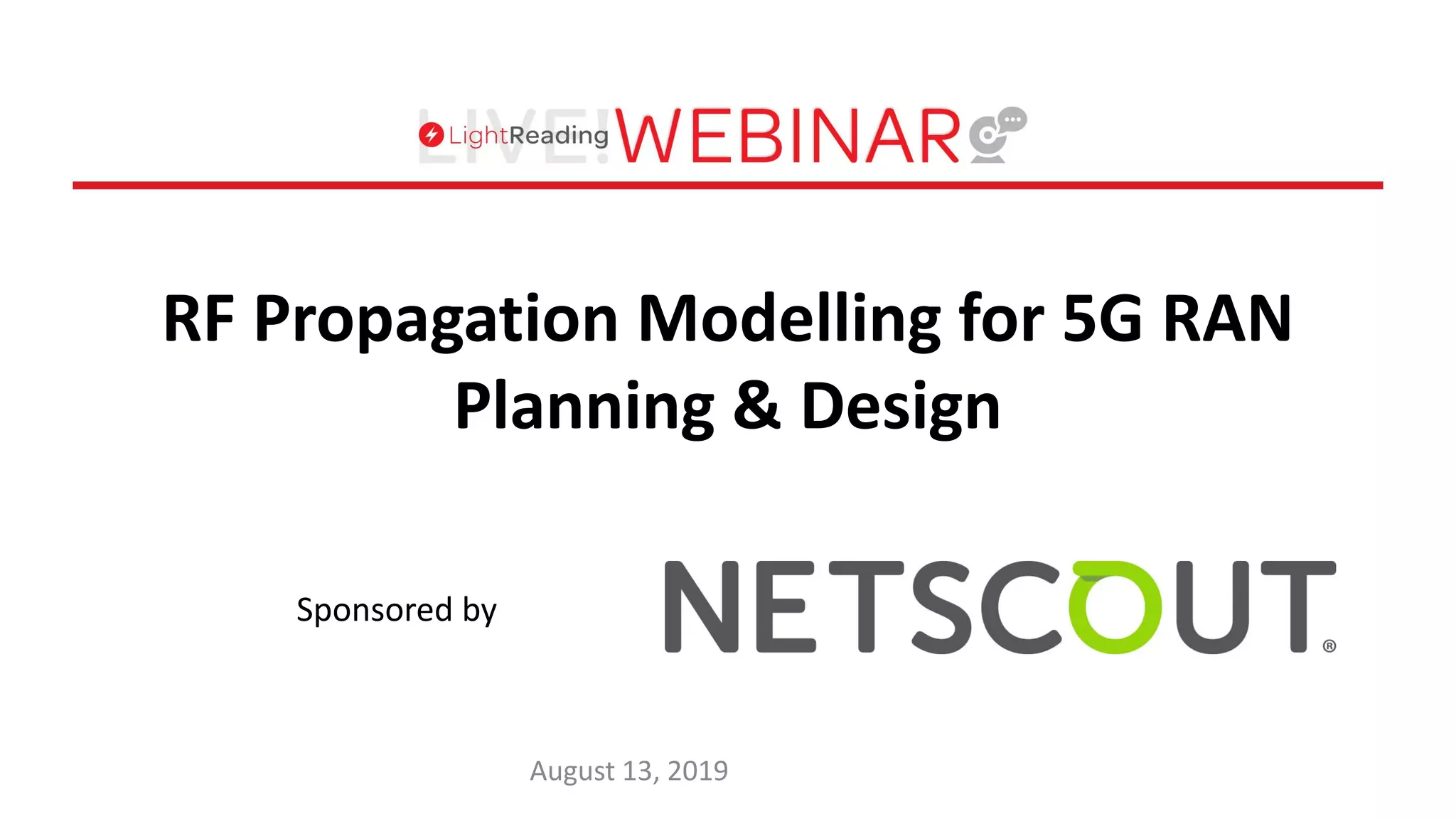 Rf Propagation Modelling For 5g Ran Planning And Design Pdf