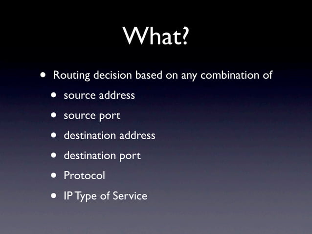 Netscreen Policy Based Routing | KEY | Computer Networking | Computing