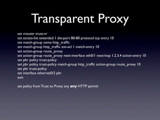 Netscreen Policy Based Routing | KEY