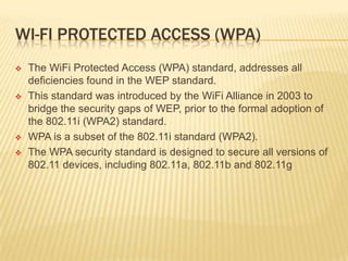 Wireless security | PPTX