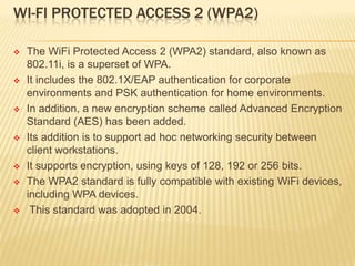 Wireless security | PPTX