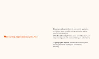 NET Security Features and Their Importance | PPT