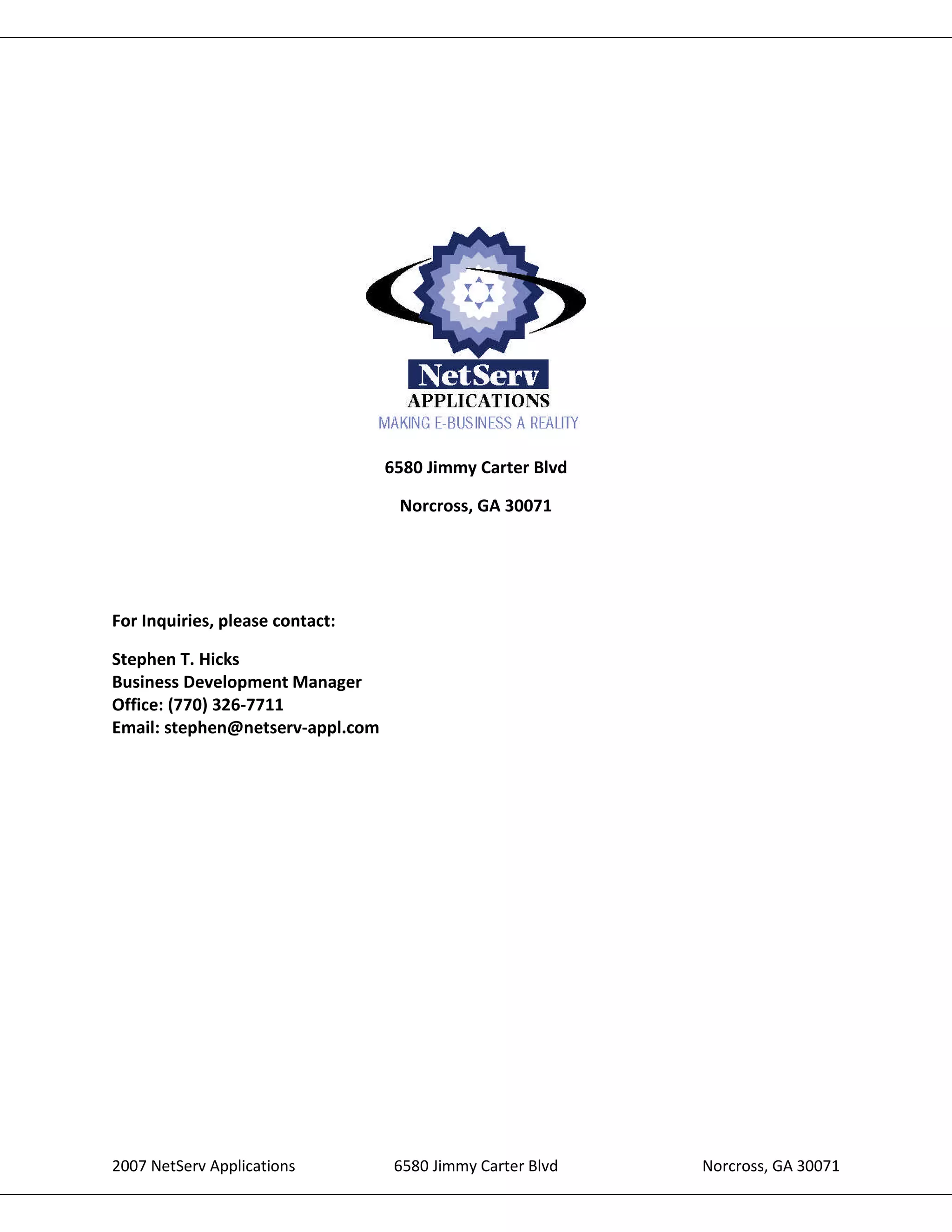 Net Serv Applications | PDF | Computer Software and Applications | Computing