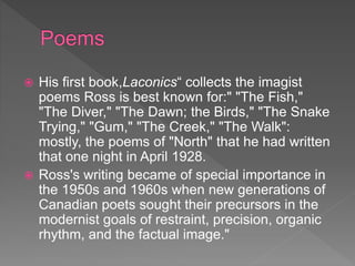 Chinua Achebe, W.W.E. Ross & Patrick White | PPT