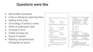 Net/ Gset guidance, English literature | PPT