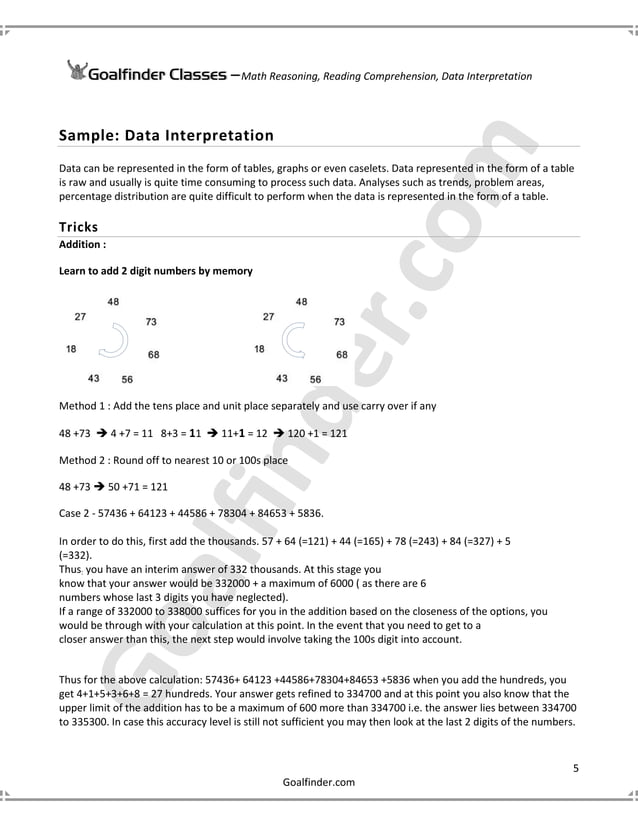 Net set math logical reading comprehension aptitude for exams and ...