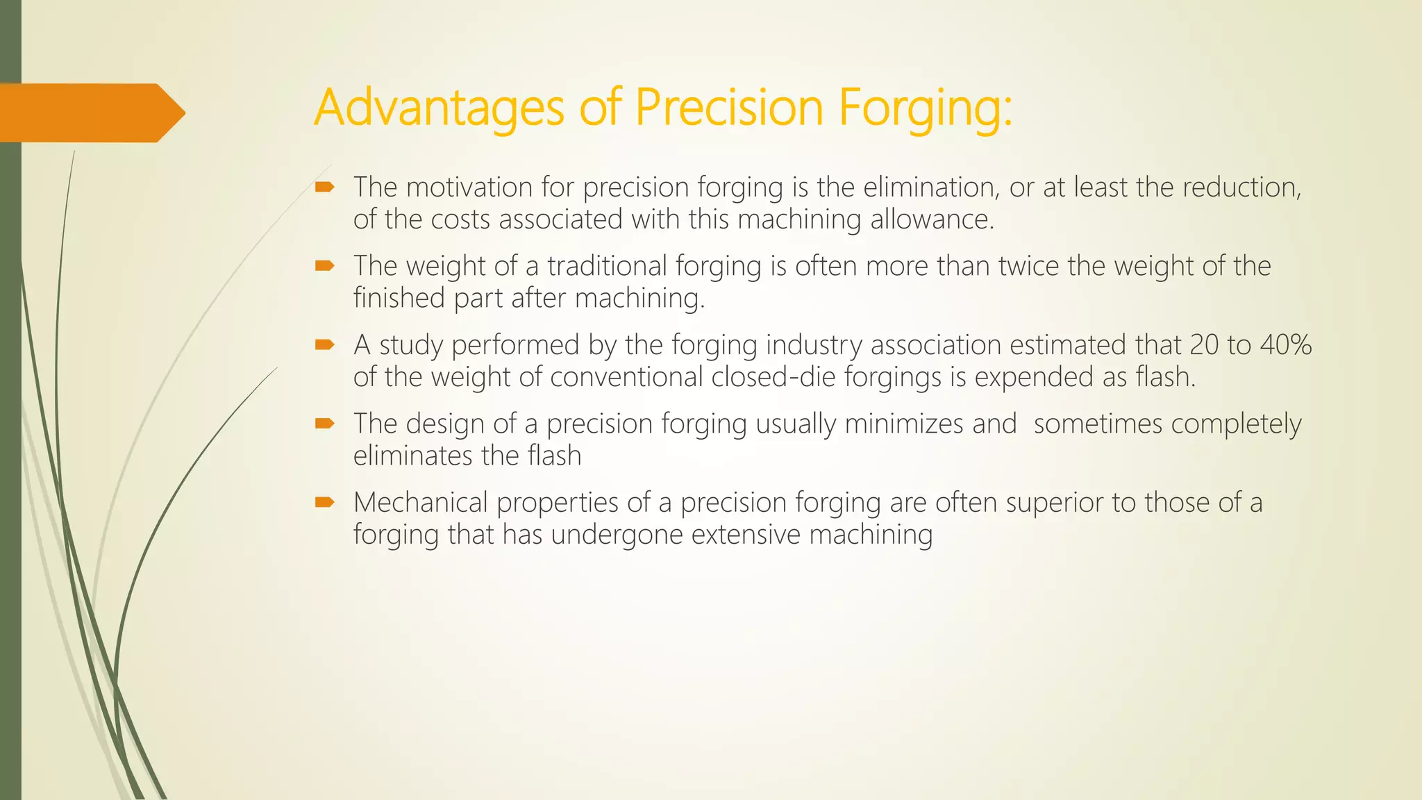 Net shape forging process | PPT